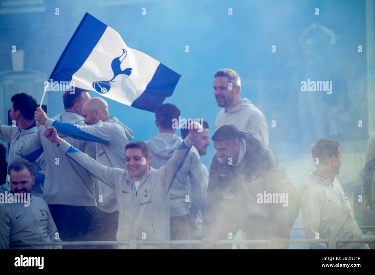 Tottenham Hotspurs 2025 winners parade Stock Photo - Alamy