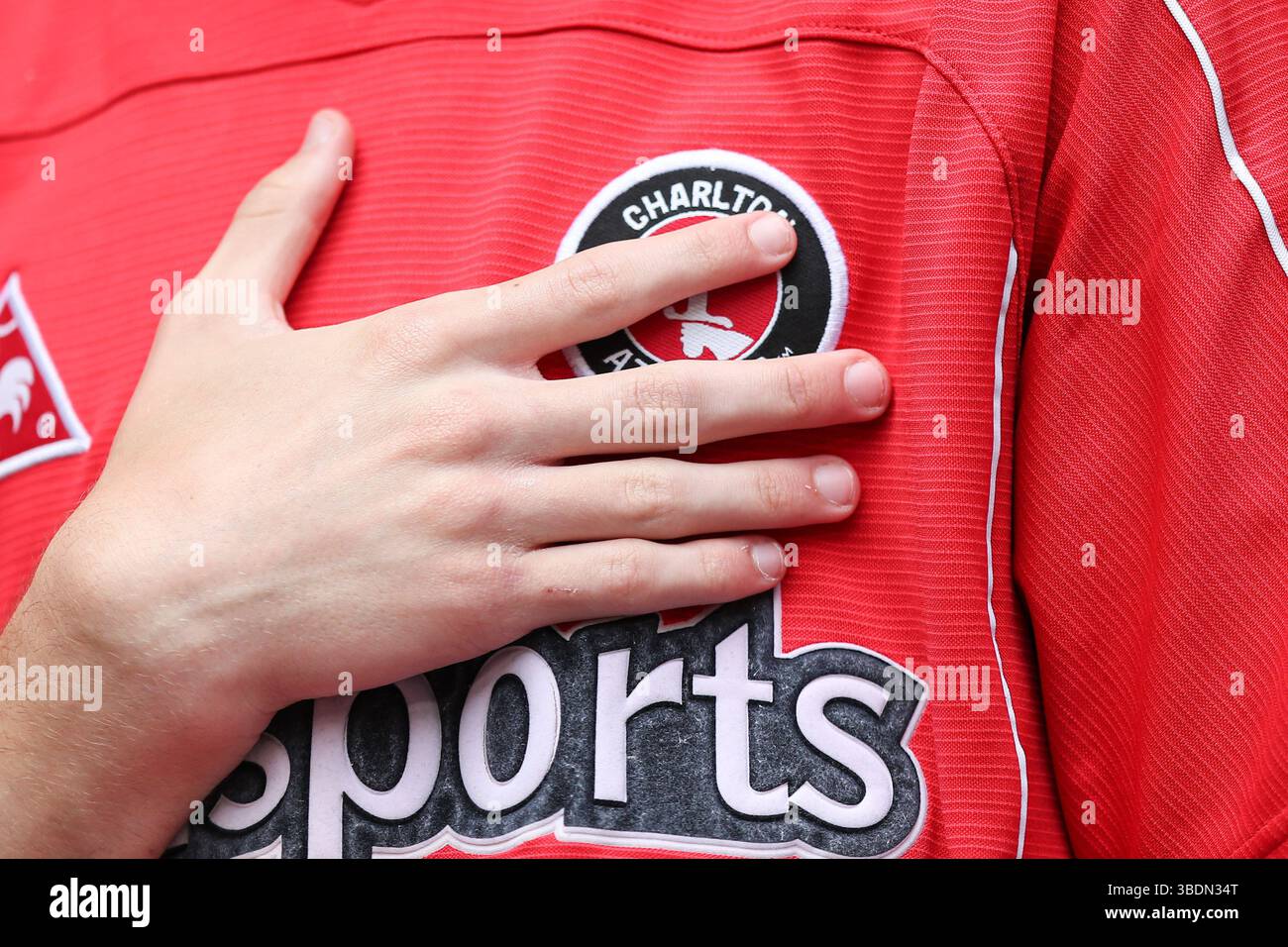 Charlton Athletic fans during the Sky Bet League 1 Playoff Final match ...