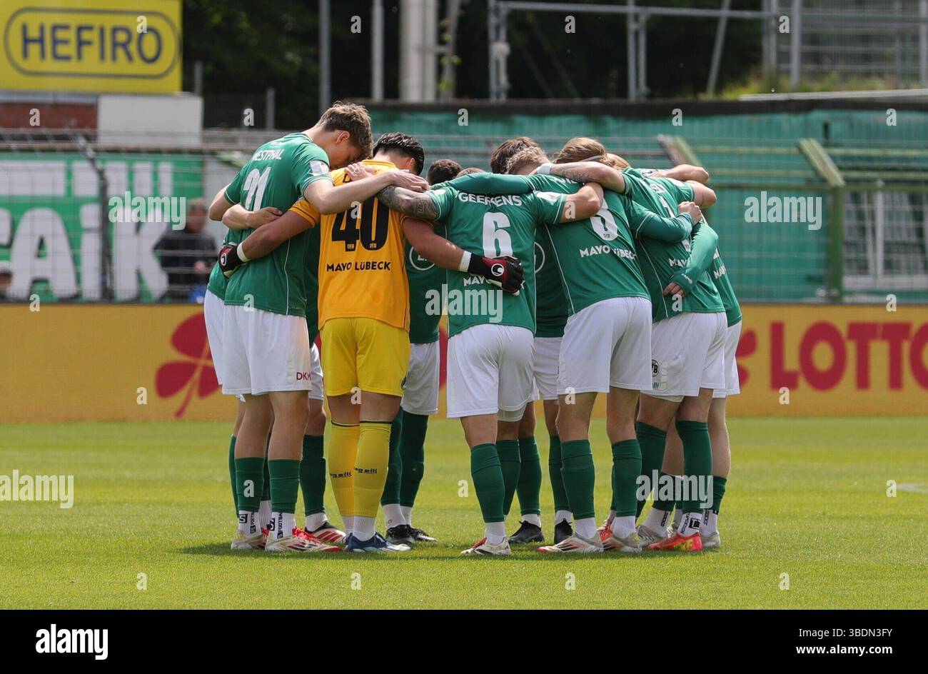 24.05.2025, Dietmar-Scholze-Stadion an der Lohmuehle, Luebeck, GER ...