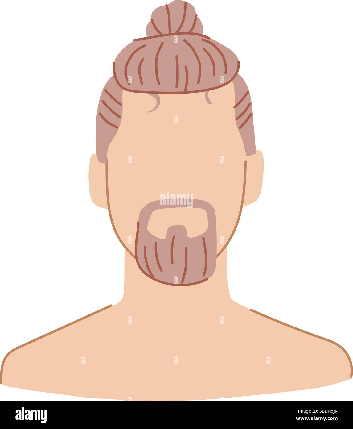 quiff hairstyles for men cartoon vector illustration Stock Vector Image ...