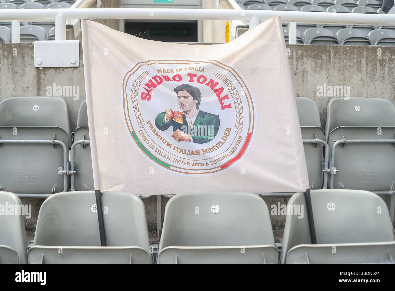 Newcastle, UK. 25th May, 2025. Ground View inside the Stadium at St ...