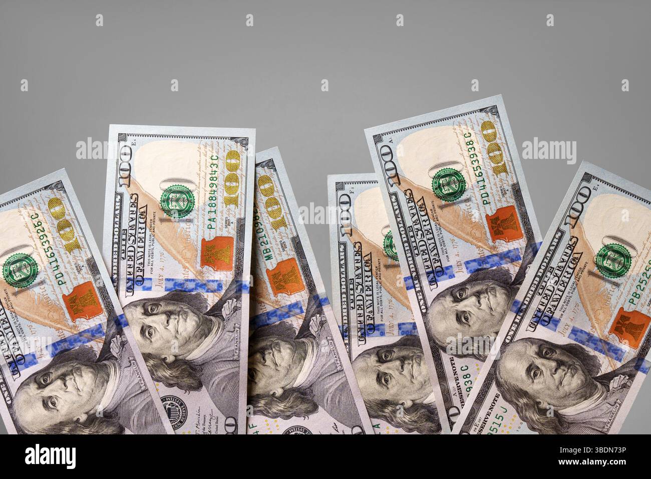 American dollar banknotes money. Financial concept Stock Photo - Alamy