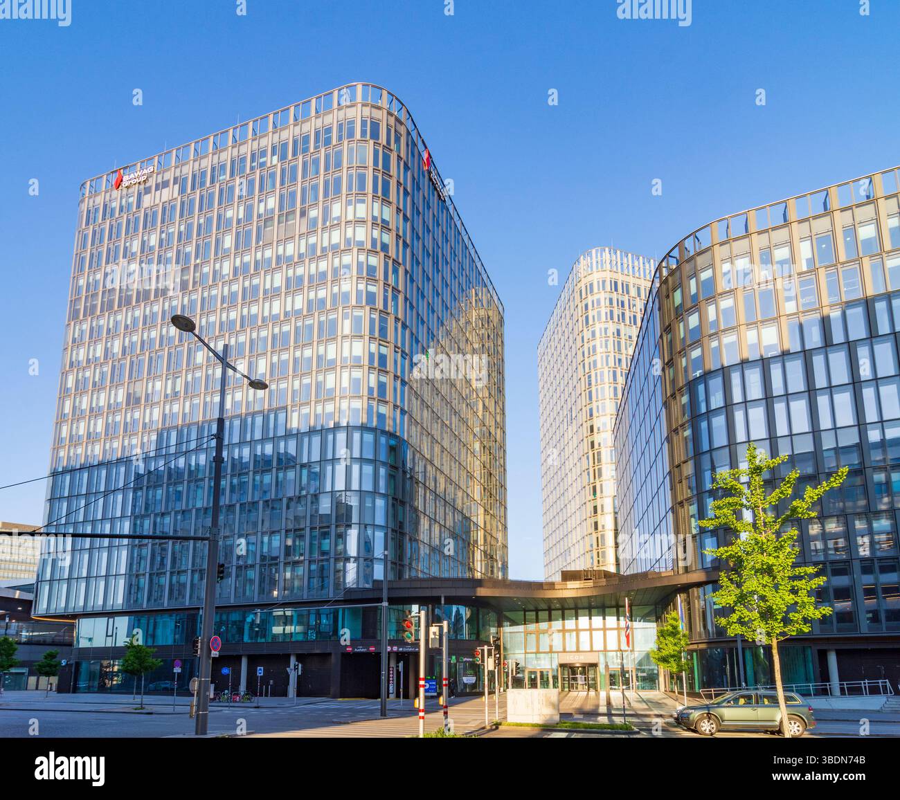 Vienna: office building The Icon in 10. Favoriten, Wien, Austria Stock ...