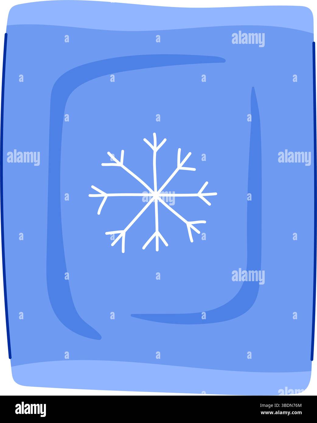 swelling ice pack for injuries cartoon vector illustration Stock Vector ...