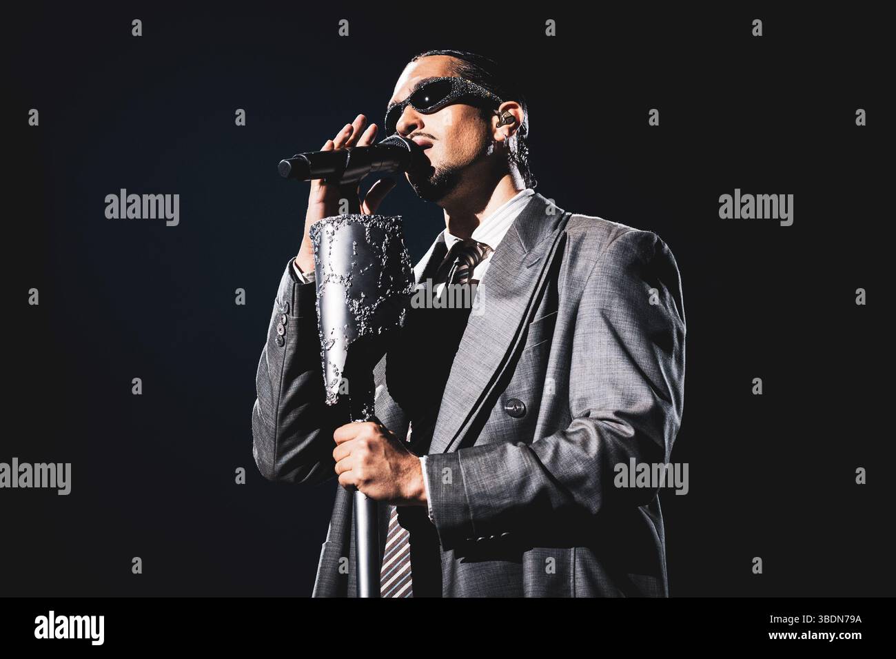 ITALY, TORINO, MAY 24TH 2025: The italian singer and songwriter Mahmood ...