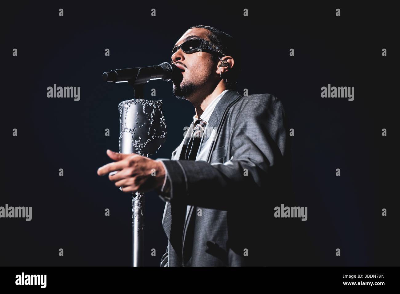 ITALY, TORINO, MAY 24TH 2025: The italian singer and songwriter Mahmood ...