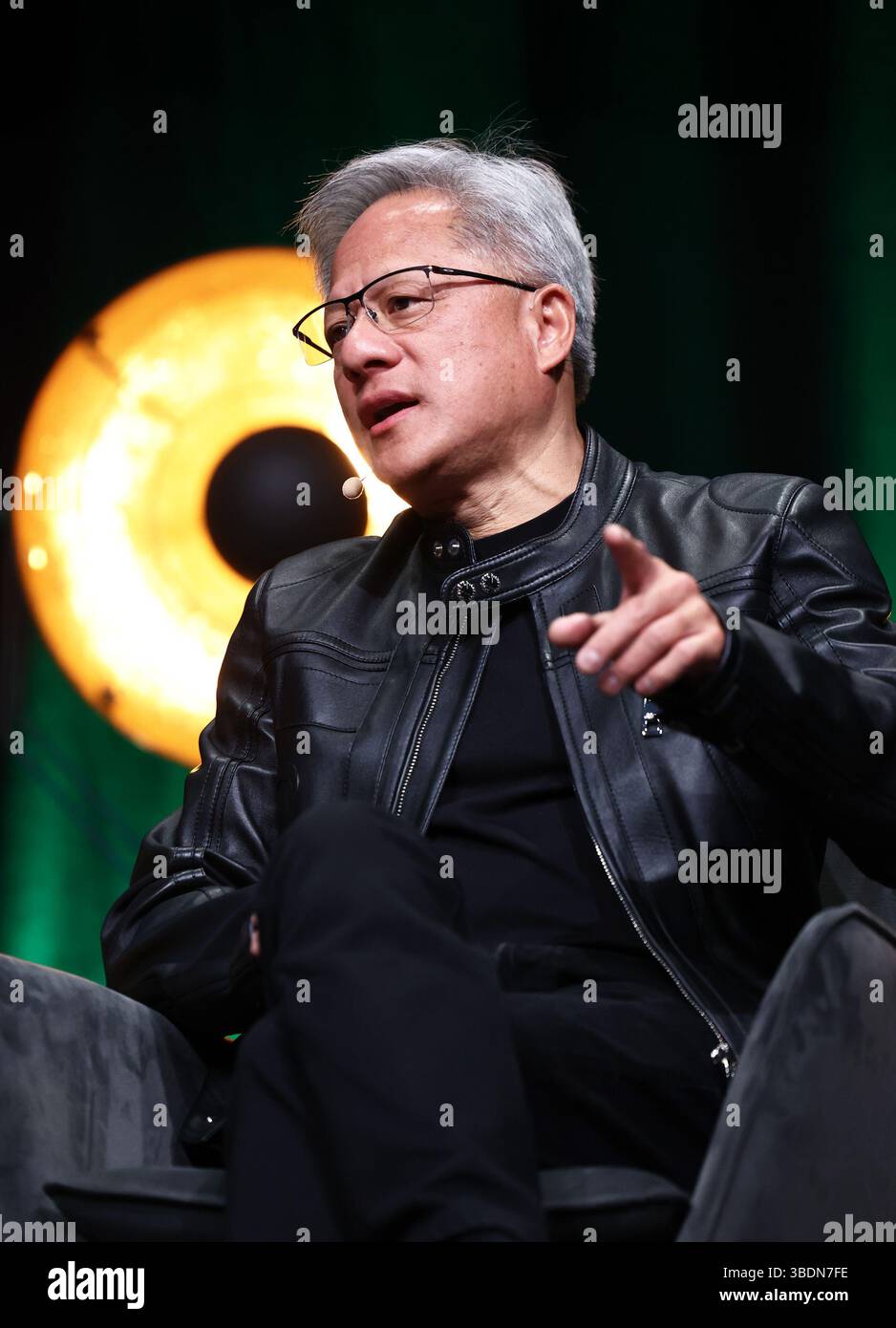 Norrköping, Sweden. 25th, May, 2025. A Fireside Chat about AI with honorary doctor Jensen Huang ...