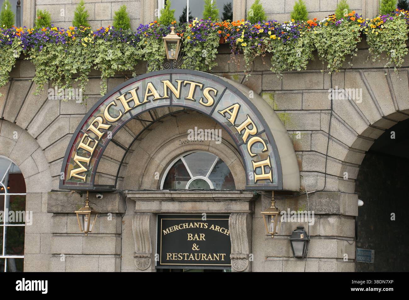 Dublin, Ireland - 02nd May 2025 - The Front entrance of the 'Merchant's ...