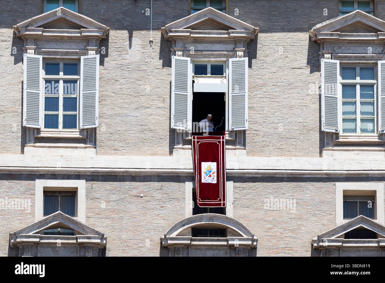 Vatican jubilee in Italy Pope Leo XIV leaves after the Regina Caeli ...