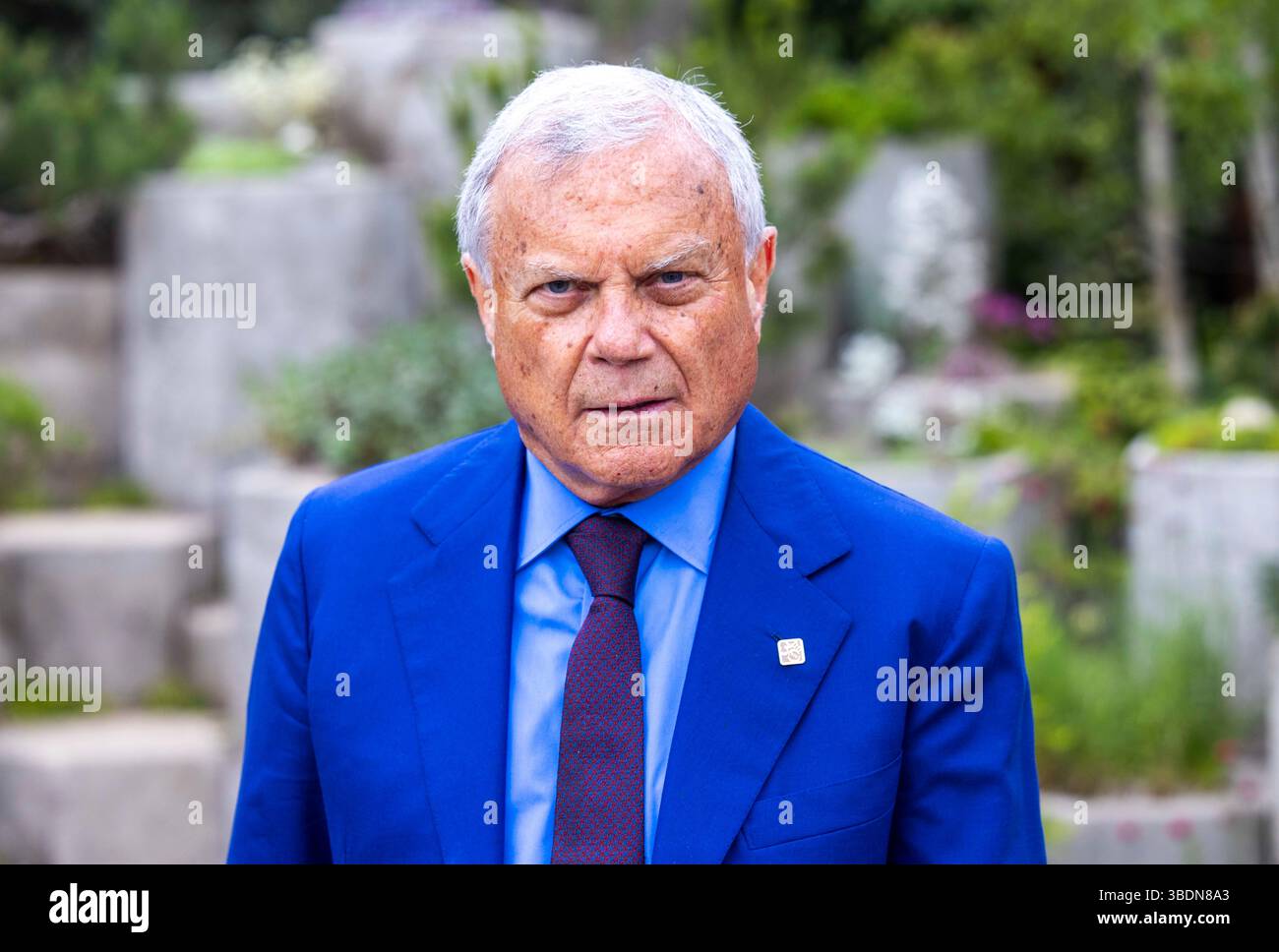 Sir Martin Stuart Sorrell, British businessman and the founder of WPP ...