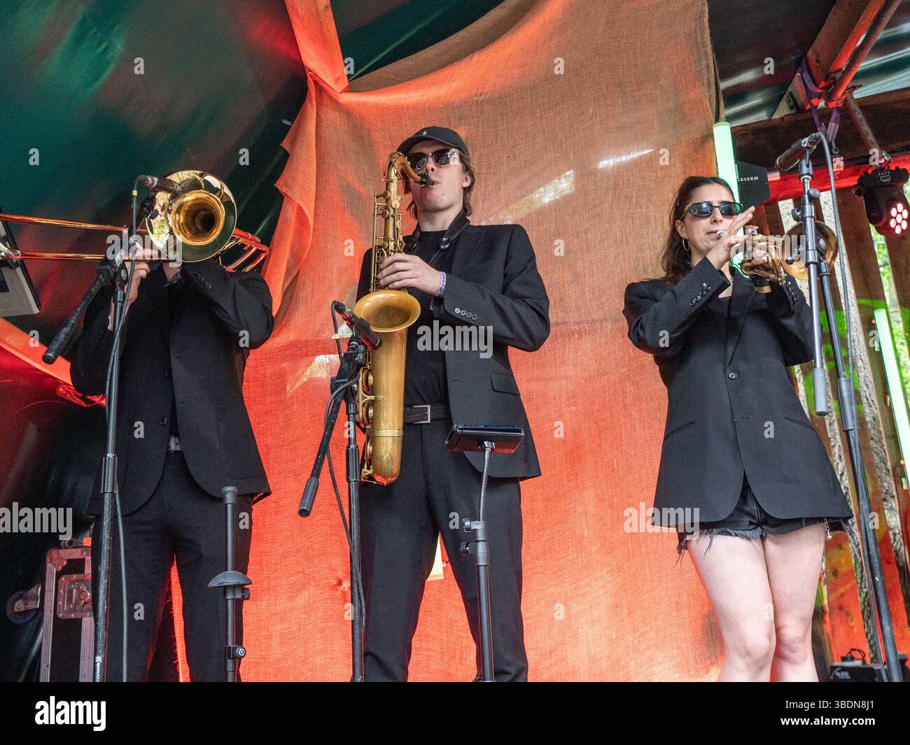 Caton Park, Derbyshire, UK. 24th May 2025. At Bearded Theory Festival ...
