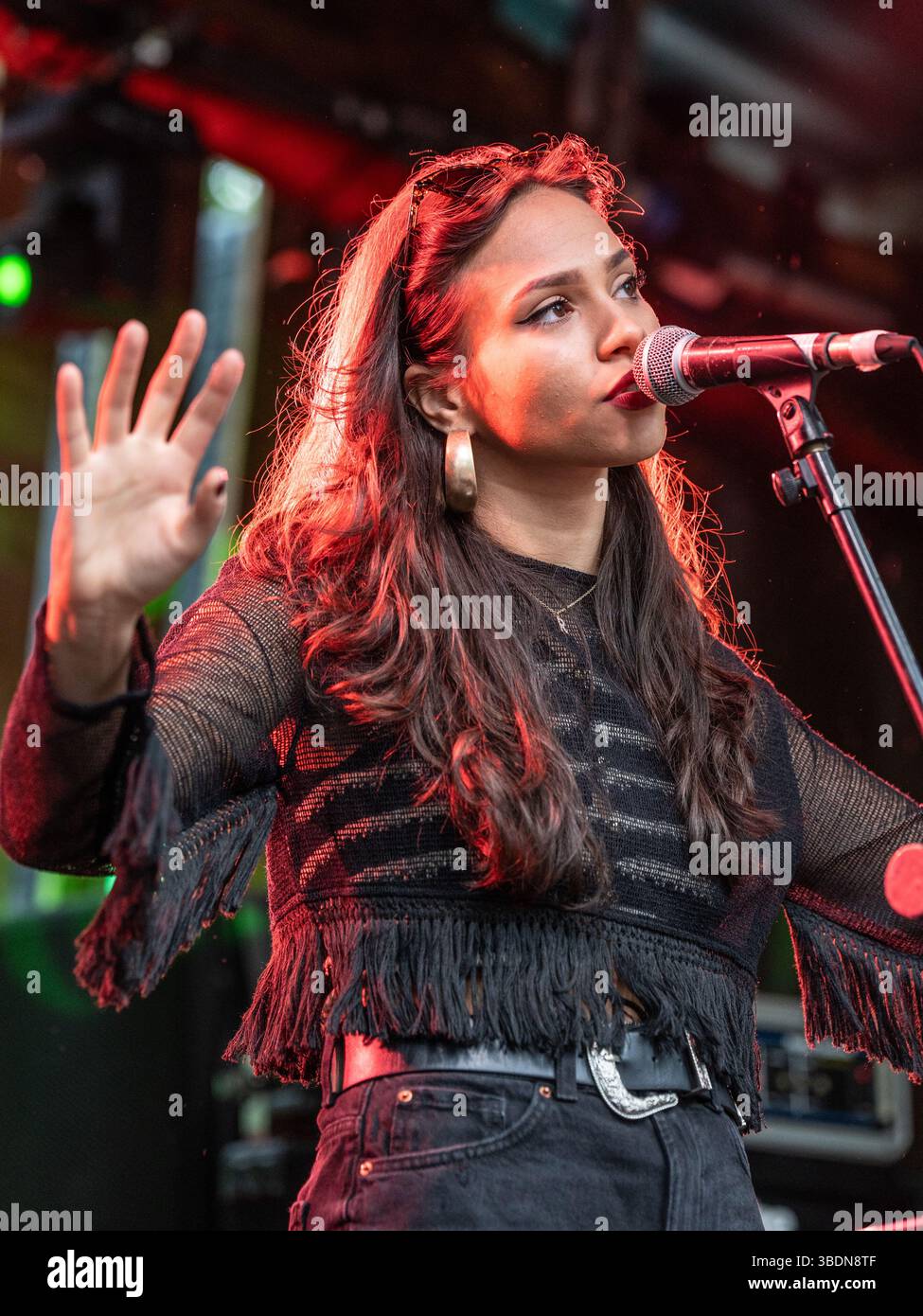 Caton Park, Derbyshire, UK. 24th May 2025. At Bearded Theory Festival ...