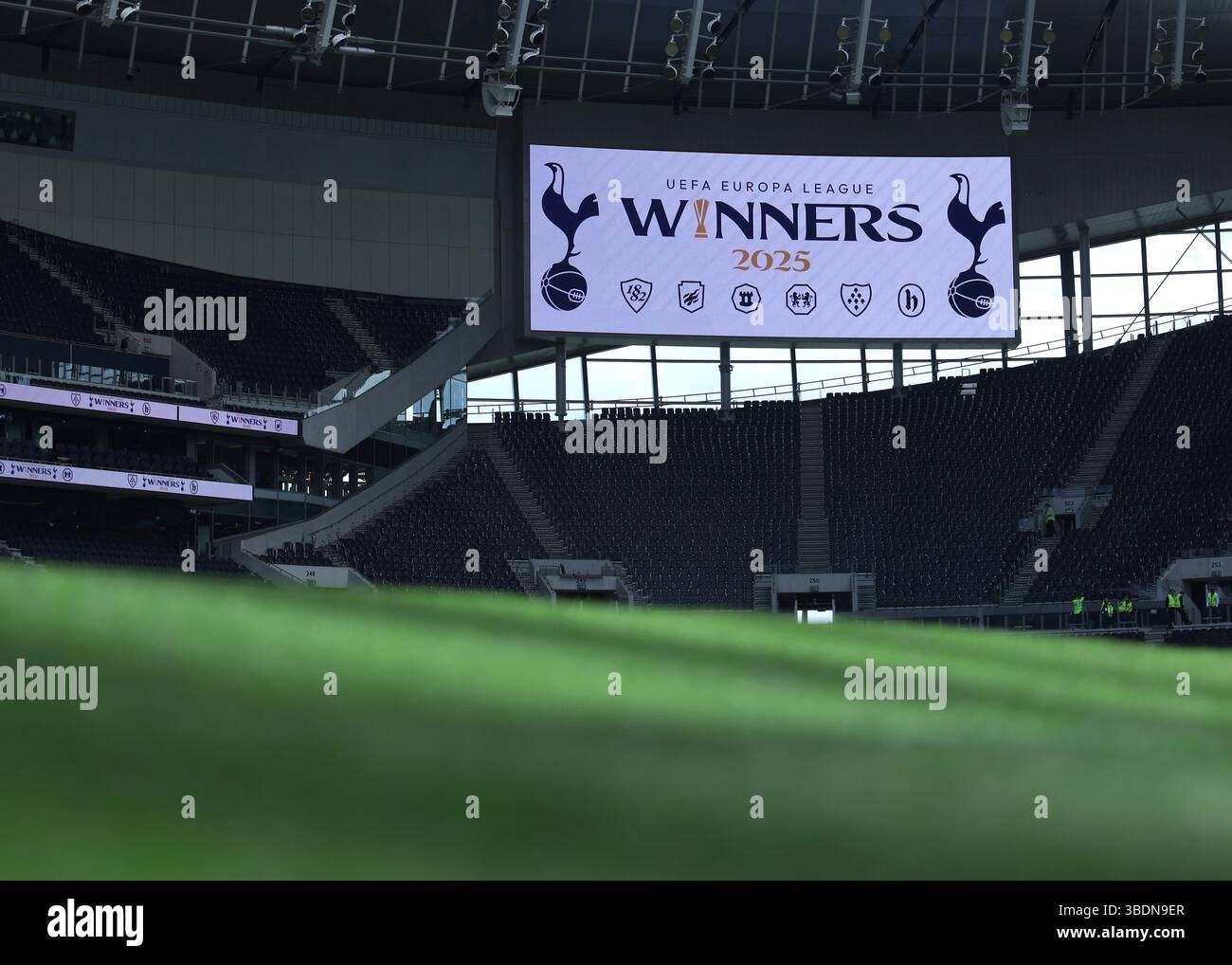 London, UK. 25th May, 2025. A General view inside the stadium showing ...