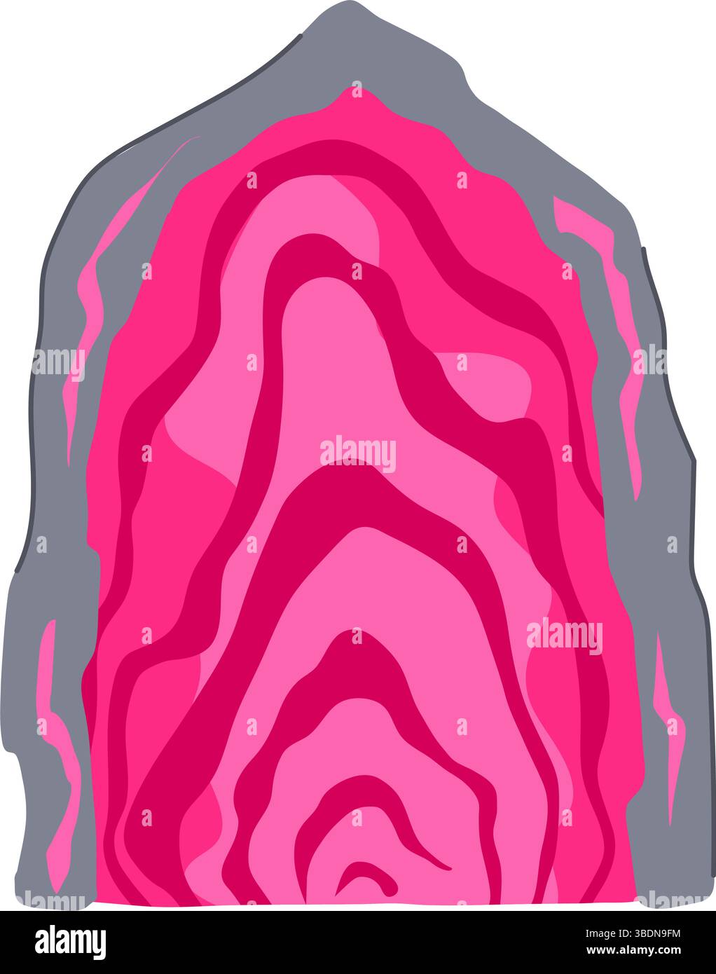 adventure magic door portal cartoon vector illustration Stock Vector ...