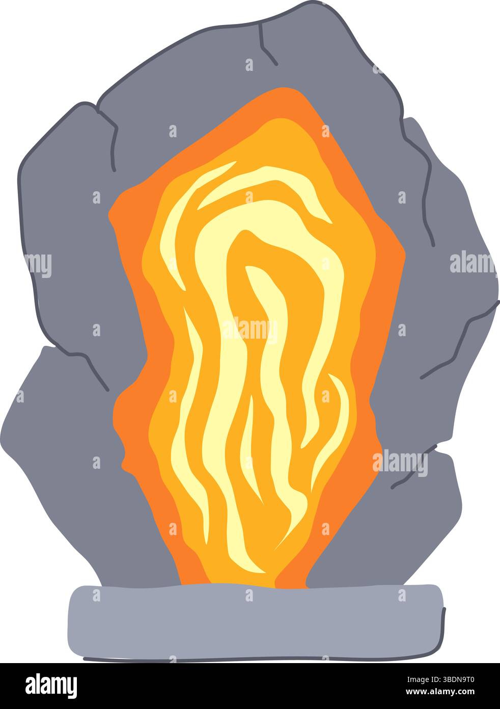 passage magic door portal cartoon vector illustration Stock Vector ...