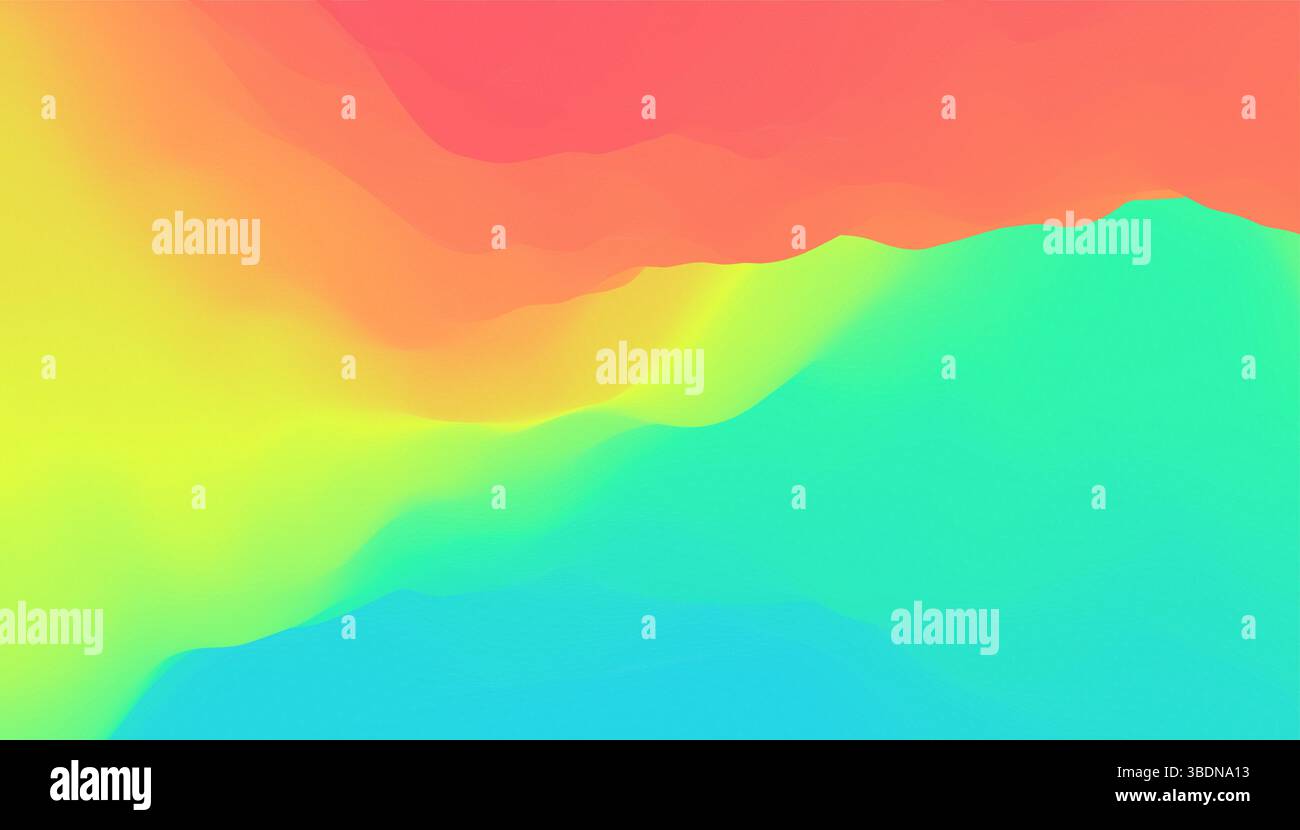 Abstract wavy background with dynamic effect. Color gradients for ...