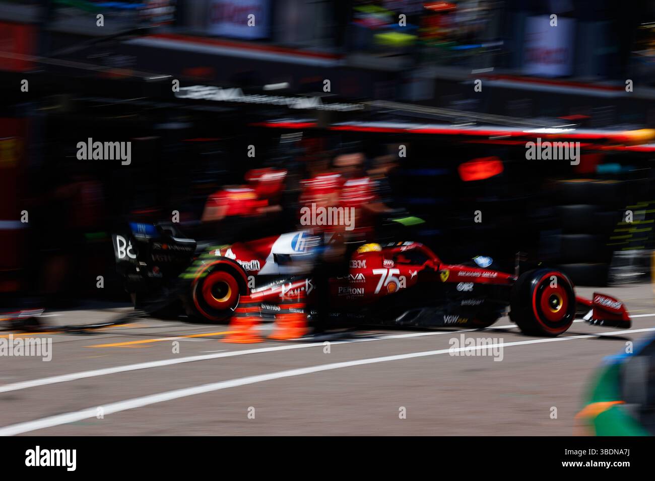 Monte-Carlo, Monaco. 24th May, 2025. #44 Lewis Hamilton (GBR, Scuderia ...