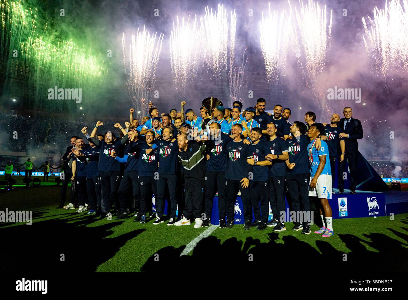 Naples, Italy. 24th May, 2025. Giovanni Di Lorenzo captain of SSC ...