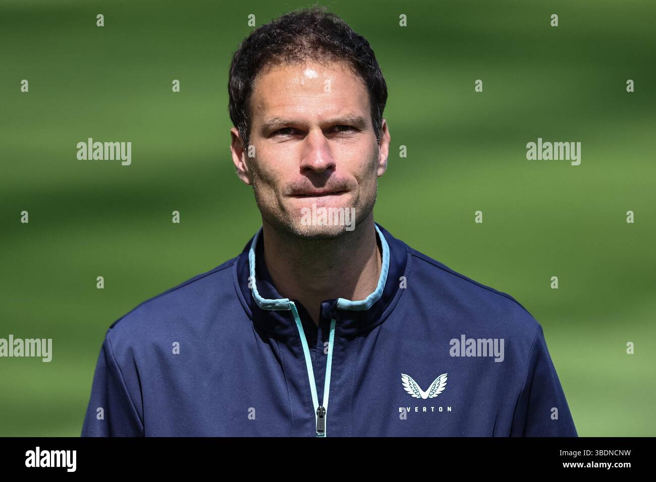 Newcastle, UK. 25th May, 2025. Asmir Begovi? of Everton arrives during ...