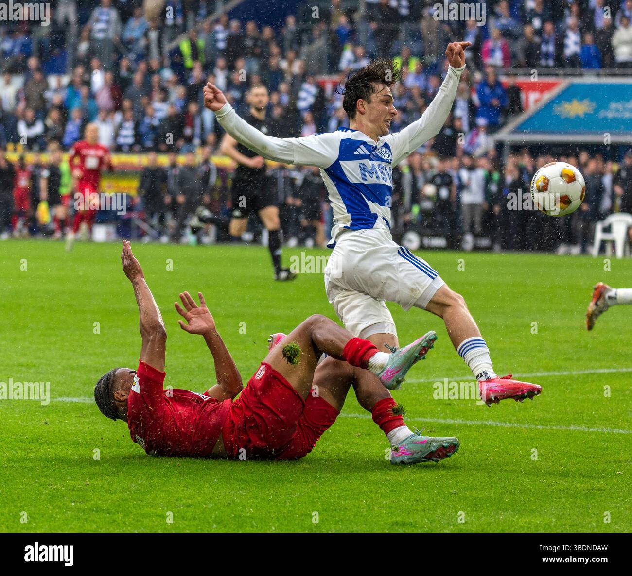 sports, football, Lower Rhine Cup 2024/2025, final, MSV Duisburg vs ...