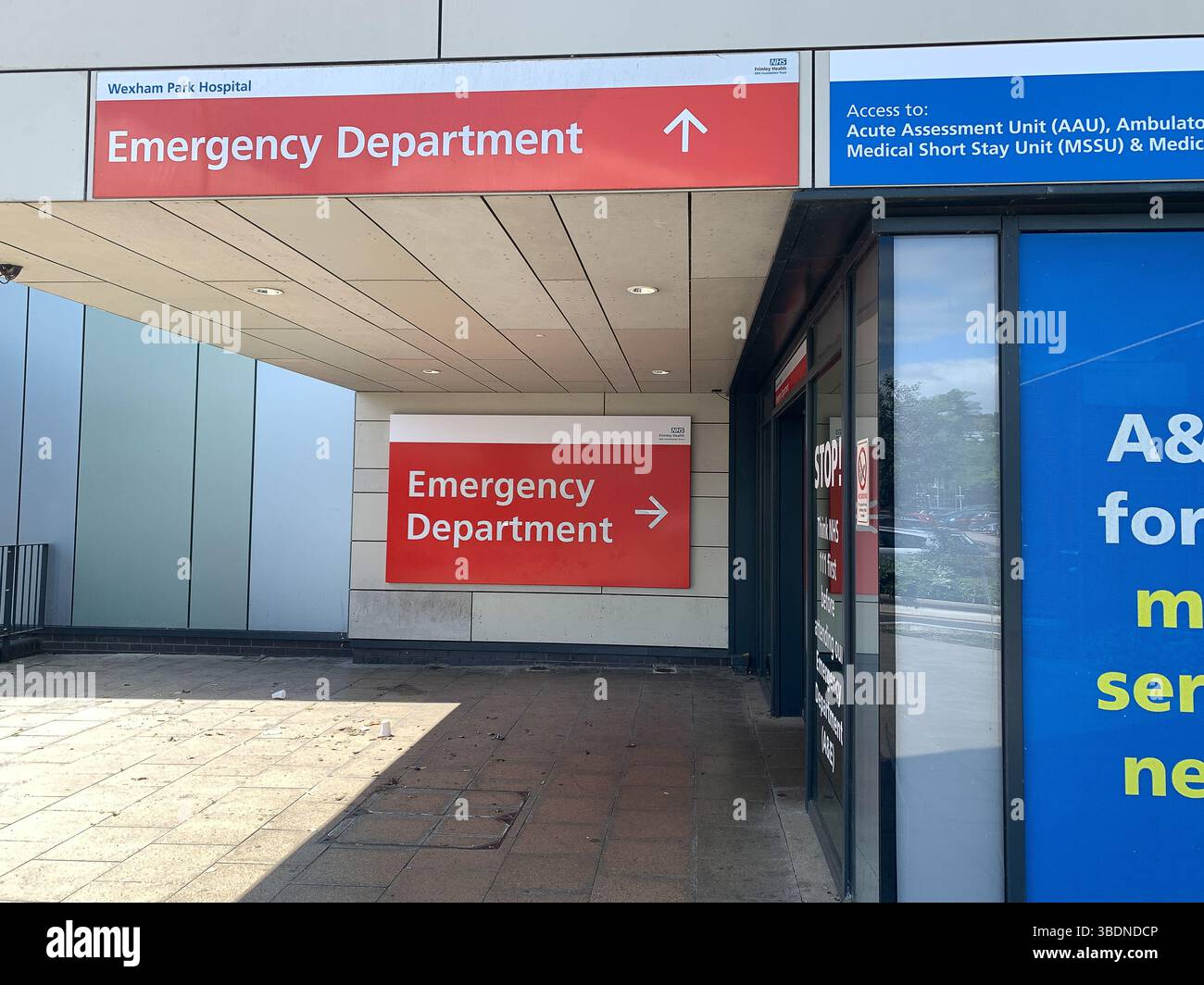 Slough, UK. 25th May, 2025. The Accident & Emergency at Wexham Park ...