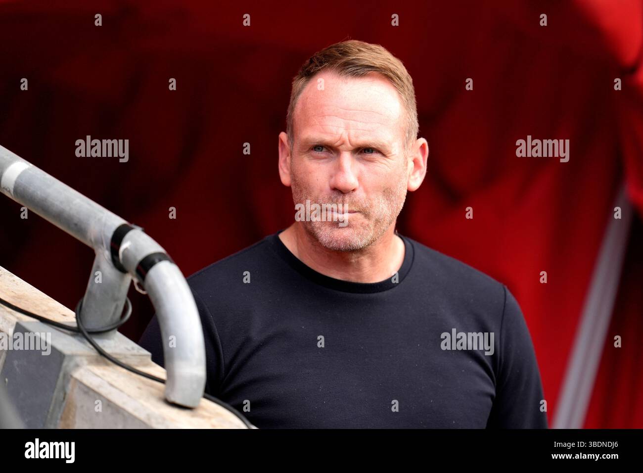 Southampton interim manager Simon Rusk before the Premier League match ...