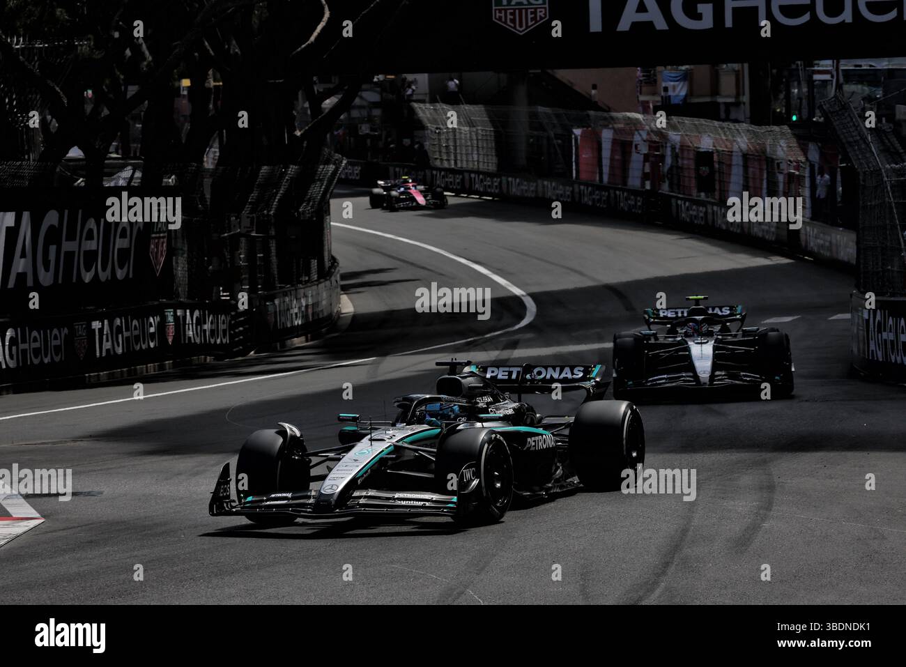 Monaco, Monte Carlo. 25th May, 2025. George Russell (GBR) Mercedes AMG ...