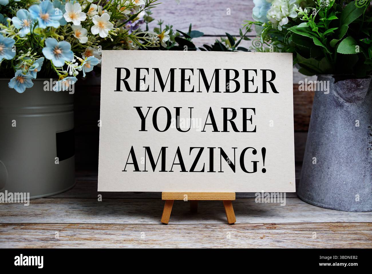Remember - You Are Amazing! Motivational And Inspirational Quotes Stock ...