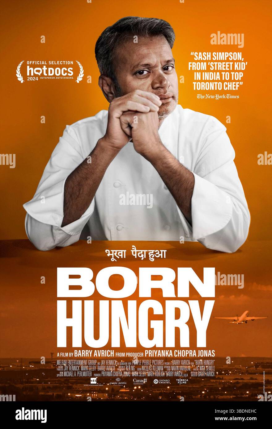 Born Hungry (2024) directed by Barry Avrich and starring Shipra Khanna, Mark McEwan, and Sash ...