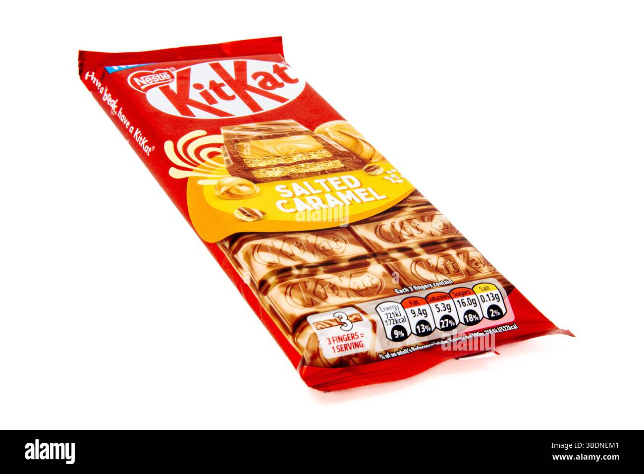 Kitkat chocolate candy bar Cut Out Stock Images & Pictures - Alamy