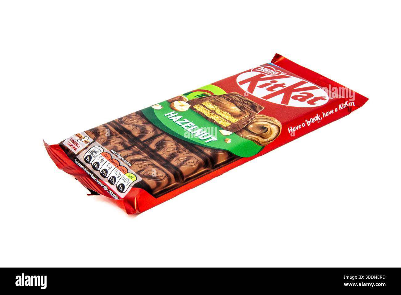 Kitkat chocolate candy bar Cut Out Stock Images & Pictures - Alamy