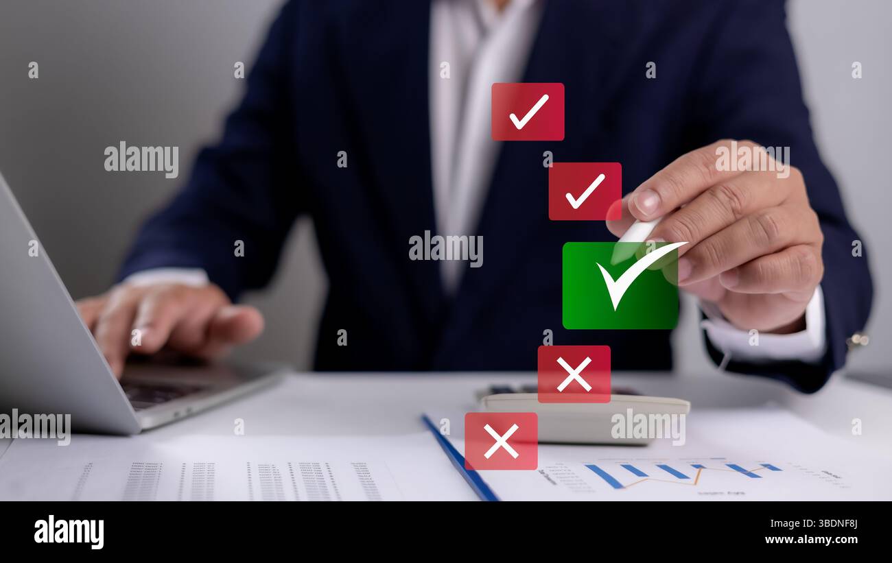 Business document finalization hi-res stock photography and images - Alamy