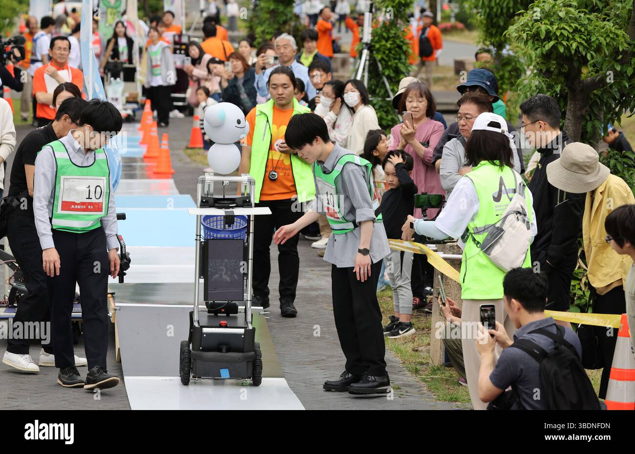 A photo shows the "Avatar Challenge," in which remotely controlled ...