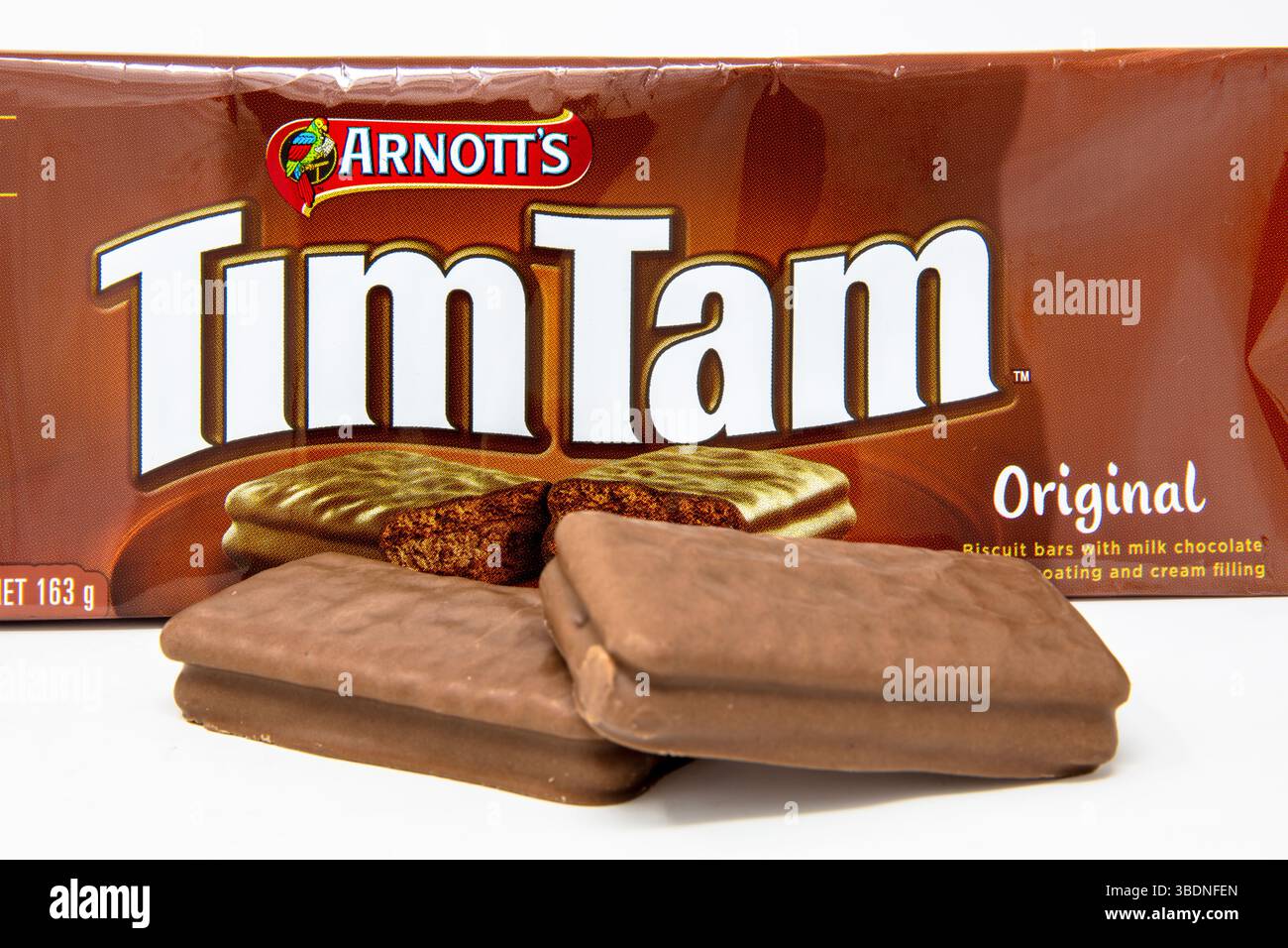 Tim Tam Original Chocolatey Biscuit Bars Stock Photo - Alamy