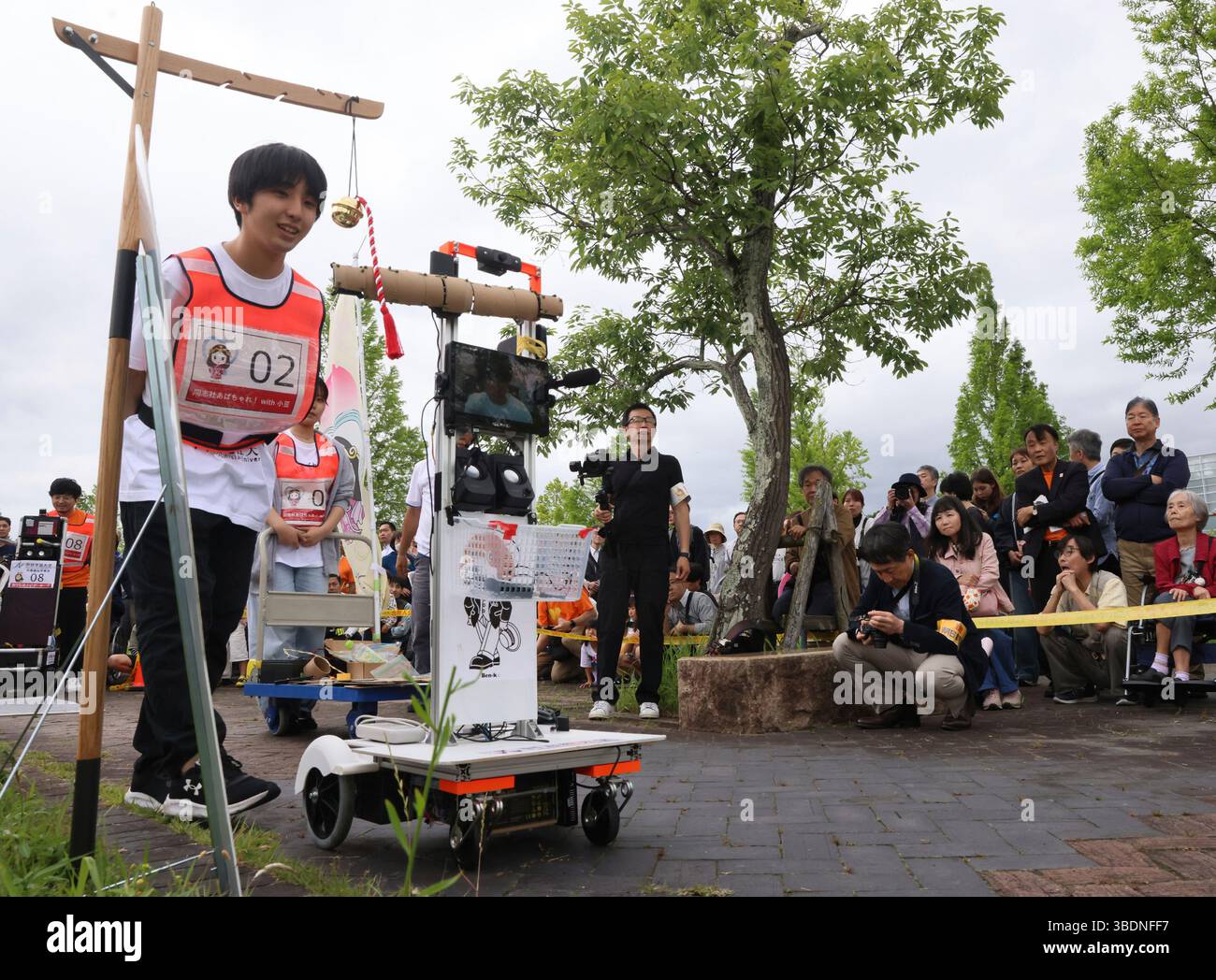 A photo shows the "Avatar Challenge," in which remotely controlled ...