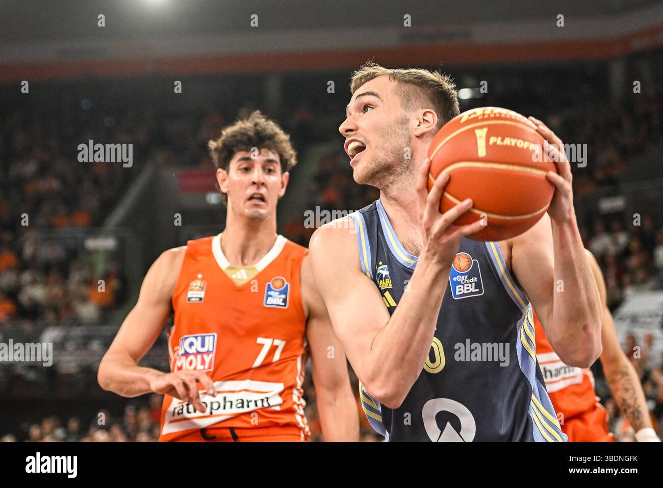 24.05.2025, ratiopharm arena, Neu-Ulm, GER, BBL, Playoffs, ratiopharm ...