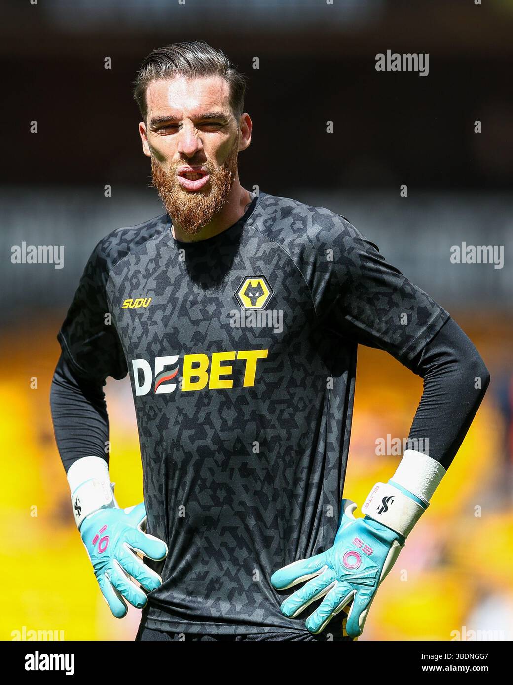 Wolverhampton, UK. 25th May 2025. #1, goalkeeper Jose Sa of ...