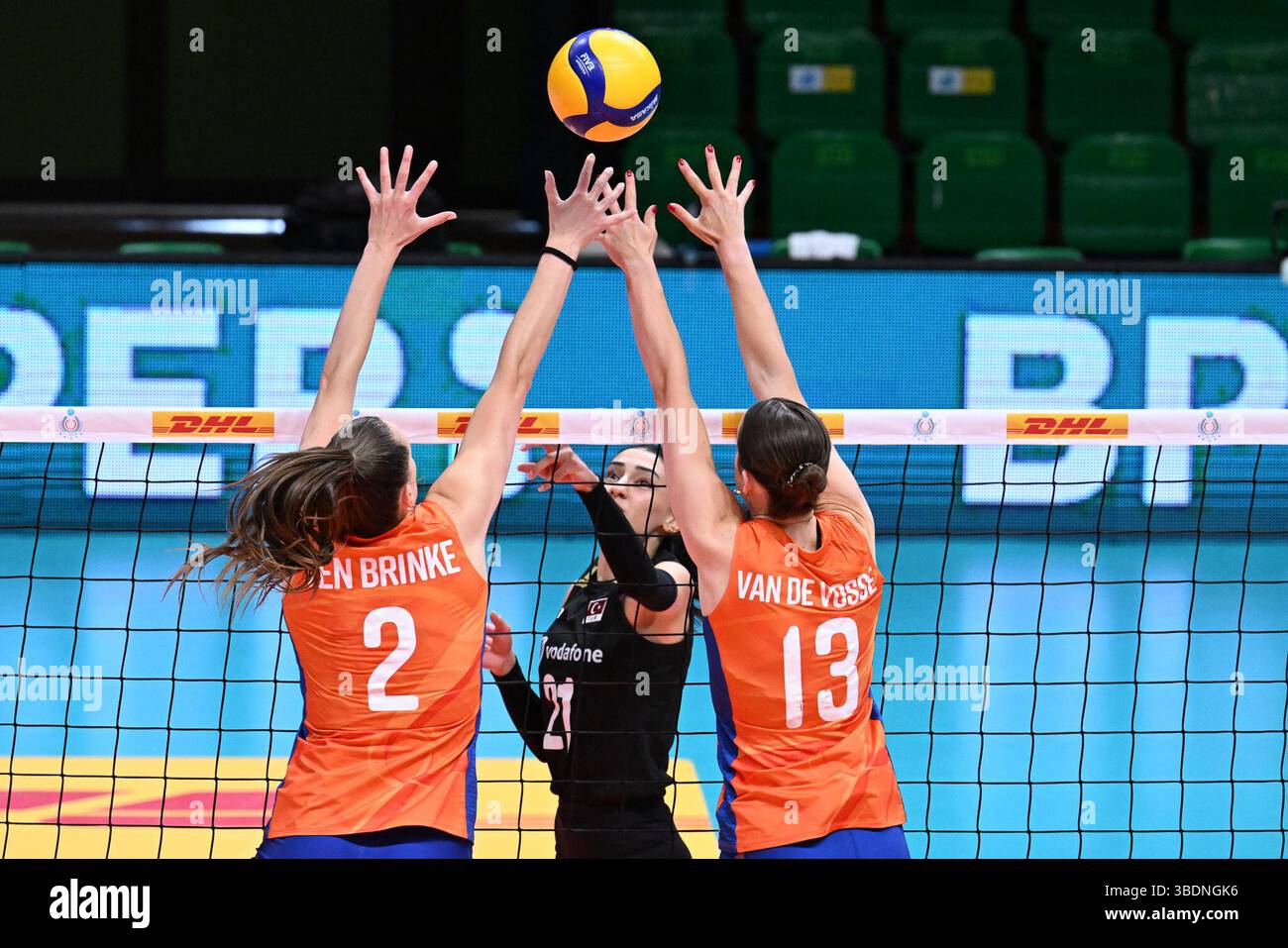 Modena, Italy. 25th May, 2025. Curuk Ayse ( Turekey ) during the match ...