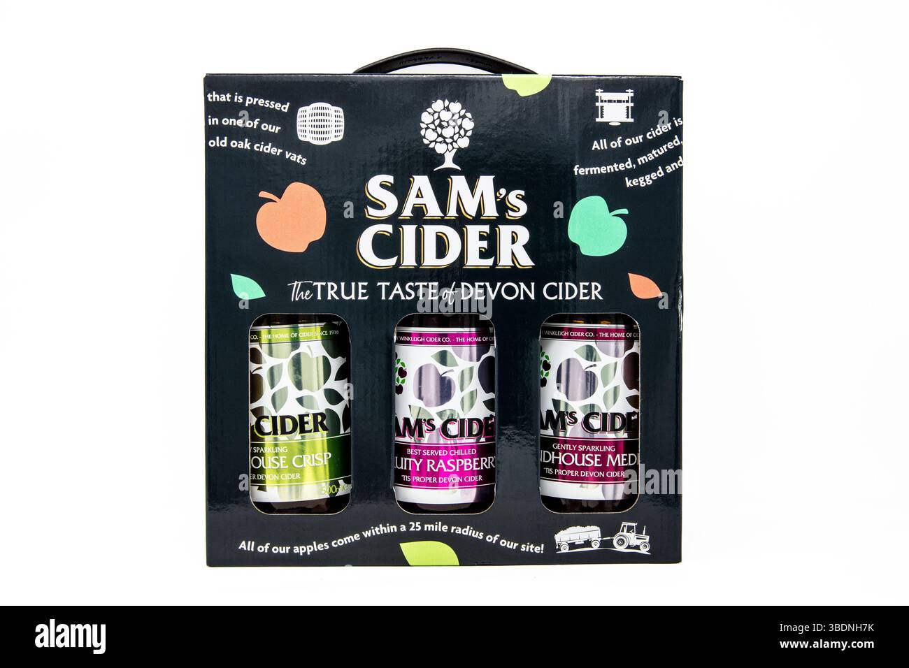 Sam’s Cider Gift Pack Stock Photo - Alamy
