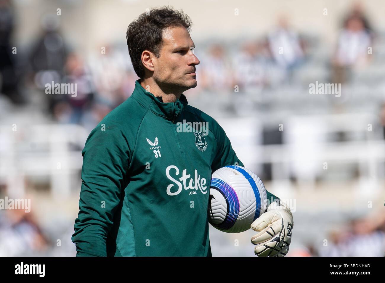 Newcastle, UK. 25th May 2025.Everton FC Asmir Begović during the ...
