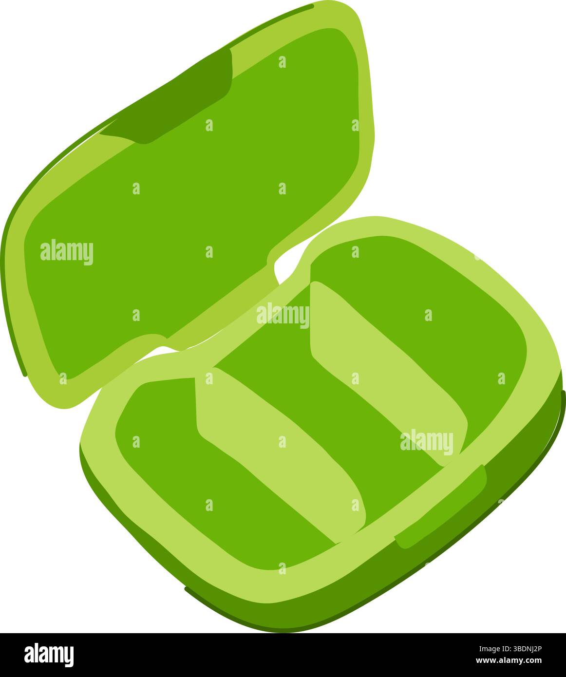 daily pill organizer cartoon vector illustration Stock Vector Image ...