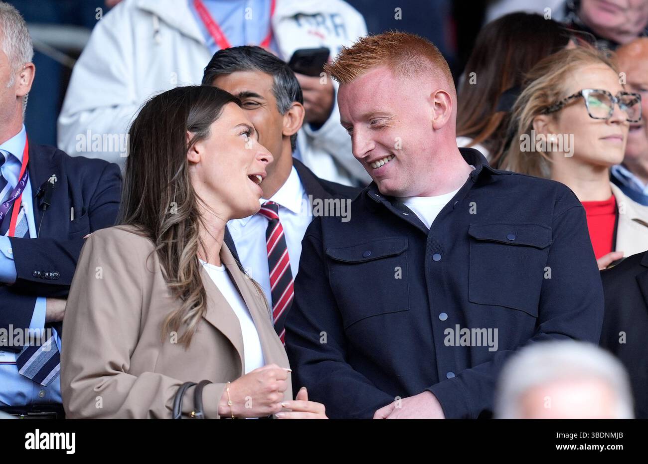 Newly appointed Southampton manager Will Still (right) with partner ...