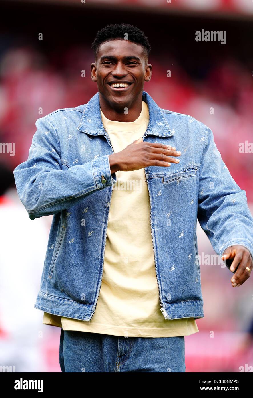 Nottingham Forest's Taiwo Awoniyi at the City Ground, Nottingham ...