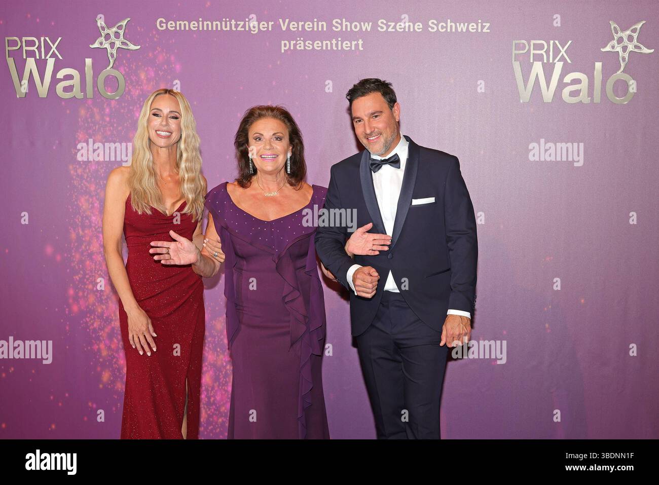 Verleihung des 49. Prix Walo Monika Kaelin mi. mit den beiden ...