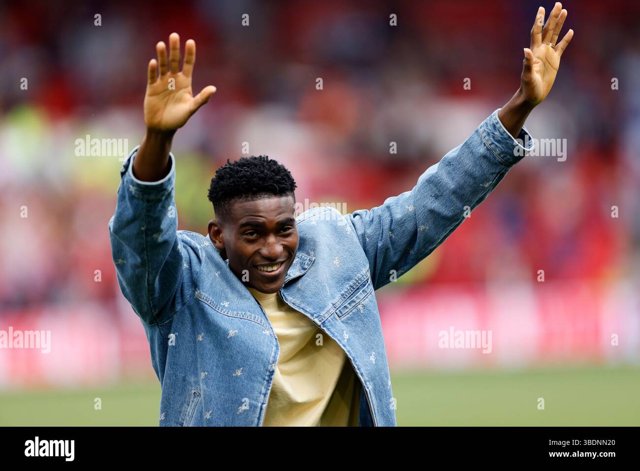 Nottingham Forest's Taiwo Awoniyi at the City Ground, Nottingham ...