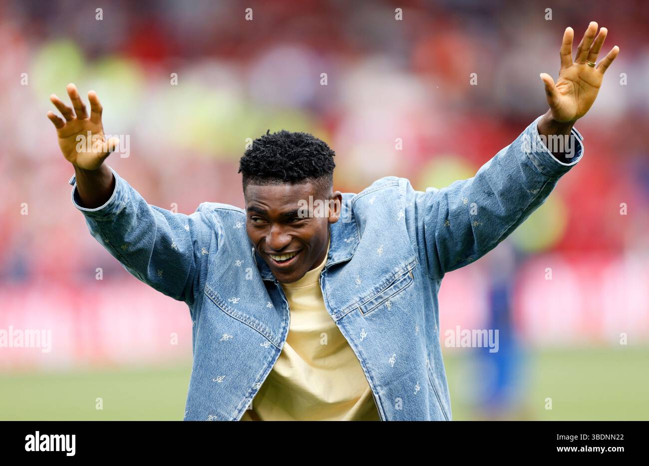 Nottingham Forest's Taiwo Awoniyi at the City Ground, Nottingham ...