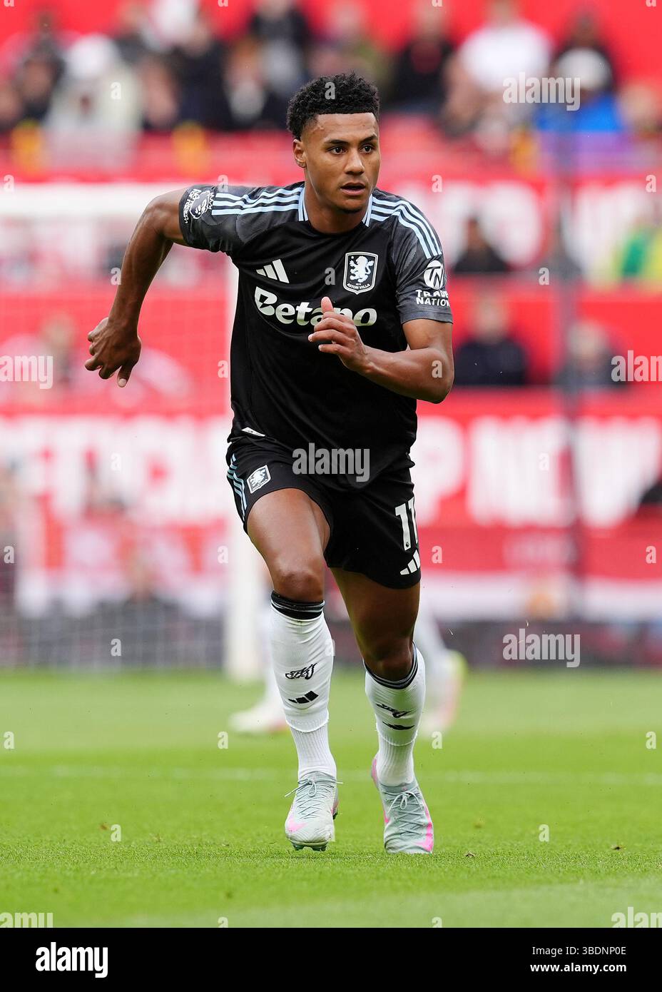 Aston Villa's Ollie Watkins during the Premier League match at Old ...