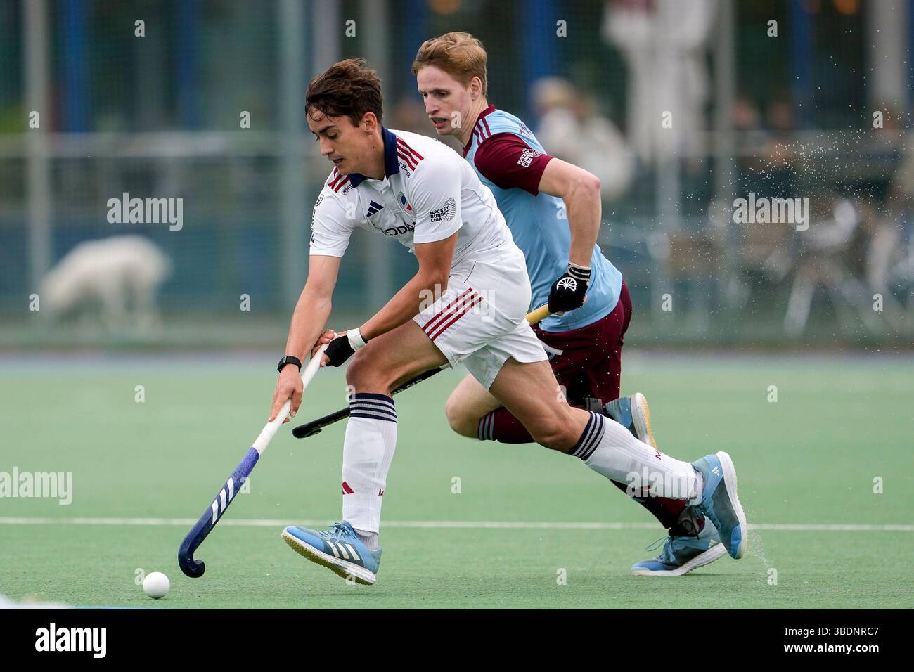 v.li.: Hugo von Montgelas (MHC, 8), Henry Steikowsky (UHC, 27 ...