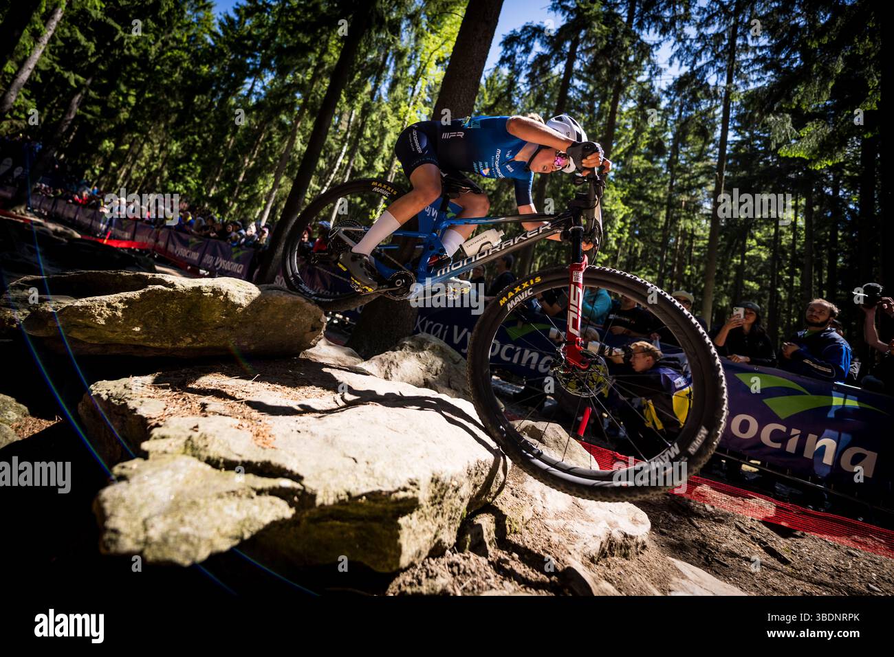 Mona Mitterwallner of Austria competes during women elite race during ...
