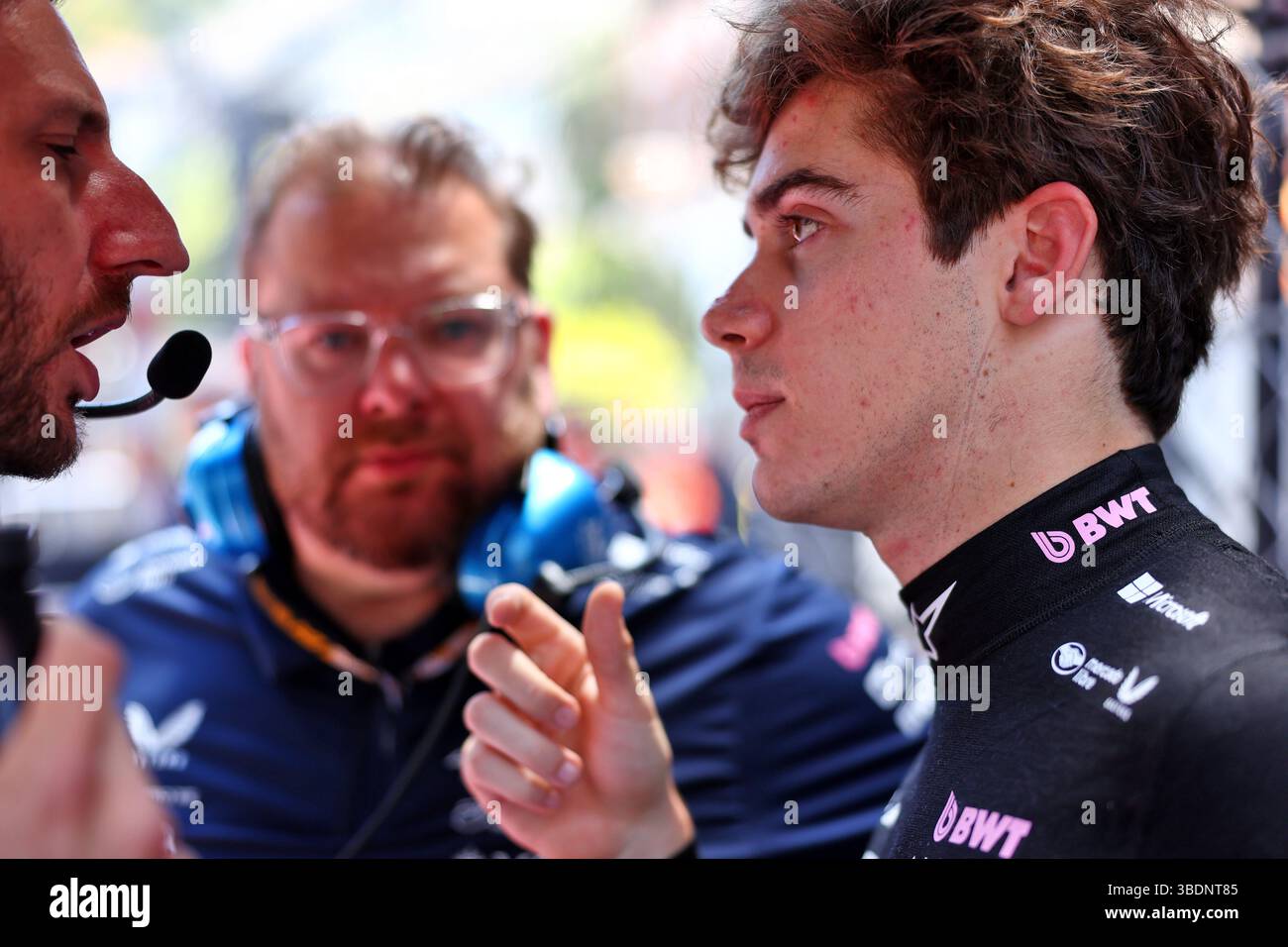 Monaco, Monte Carlo. 25th May, 2025. Franco Colapinto (ARG) Alpine F1 Team on the podium. 25.05. ...